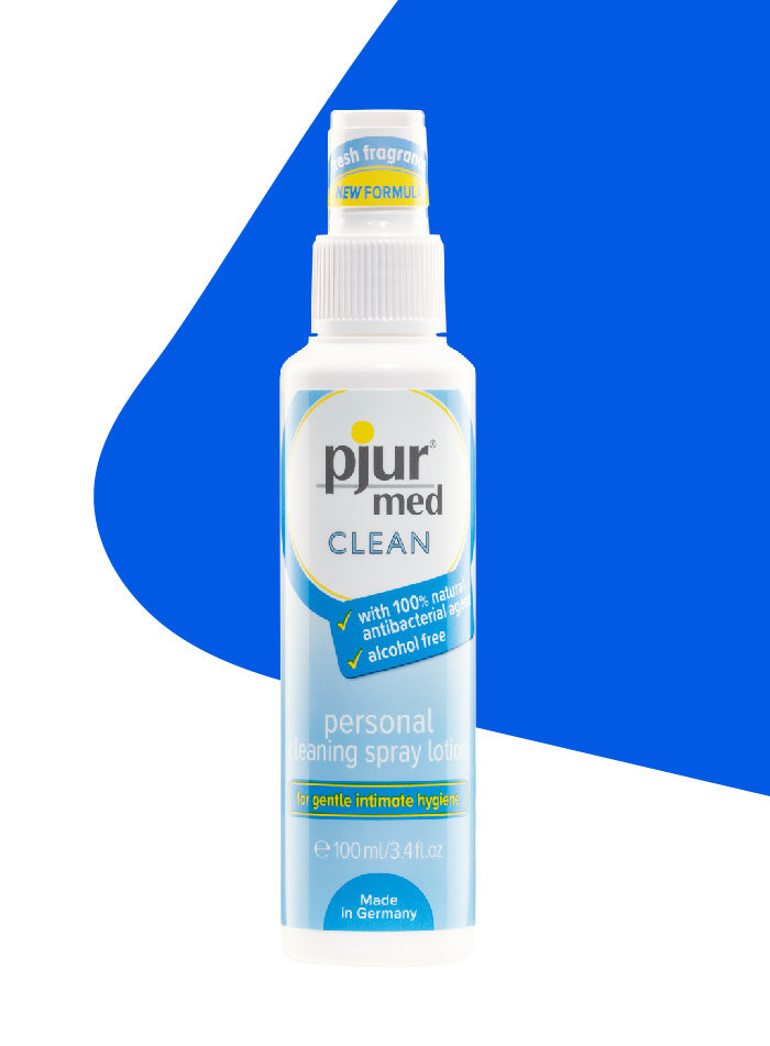 pjur Med CLEAN Personal Cleaning Spray | Gentle and Anti-Bacterial ...